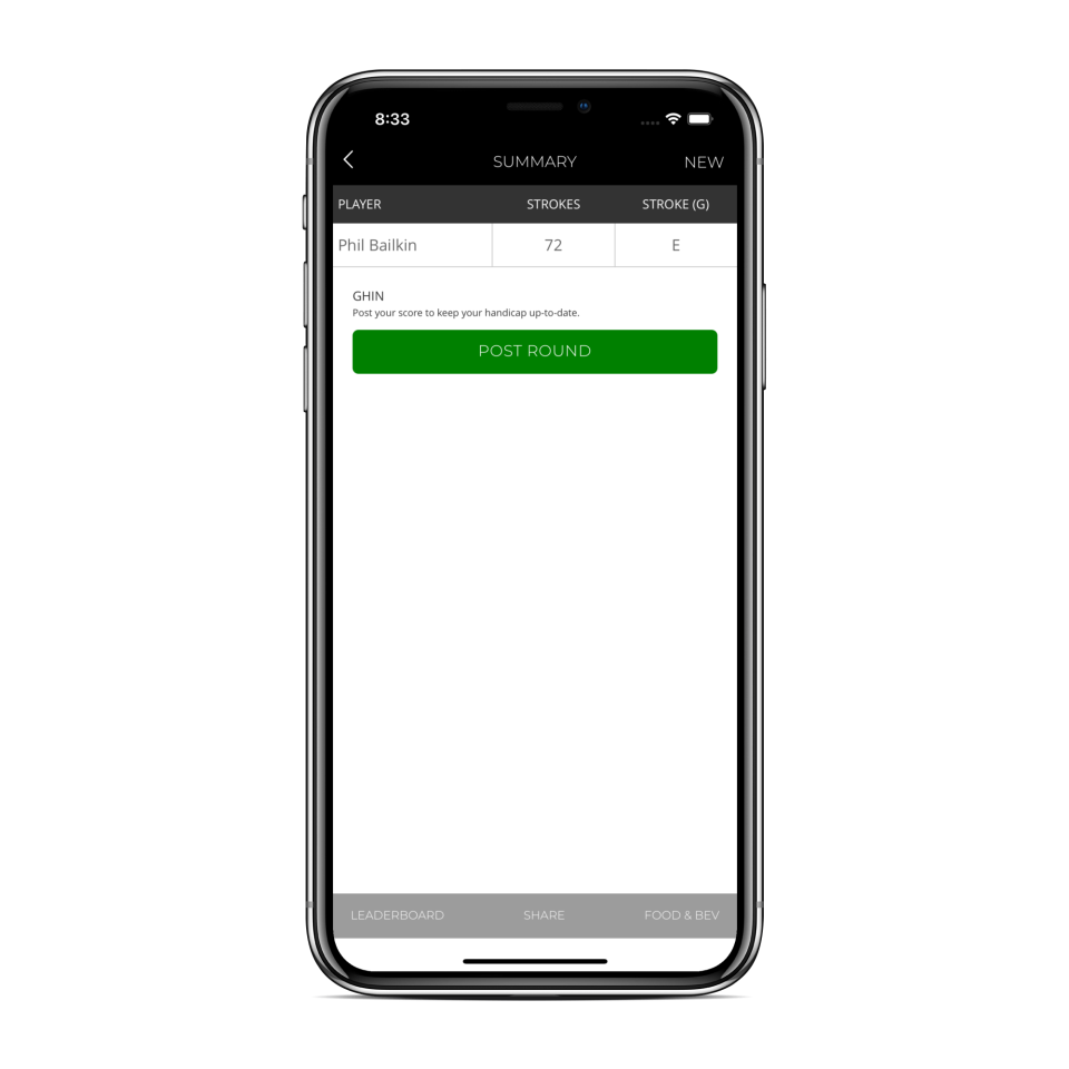 New App Feature: Post Directly to GHIN - Stonetree Golf Club